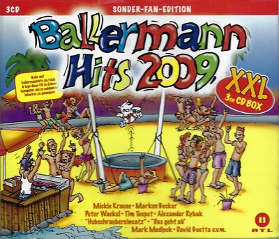 BALLERMANN HITS 2009 - XXL 3er CD Box Sonder Fan Edition - Mickie ...