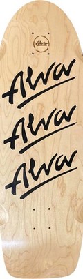 Alva Skateboards 1980 Tri Logo Pig Old School Skateboard Deck - 10" x ...