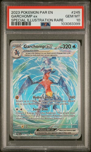 2023 POKEMON PAR EN-PARADOX RIFT SPECIAL ILLUSTRATION RARE GARCHOMP EX ...