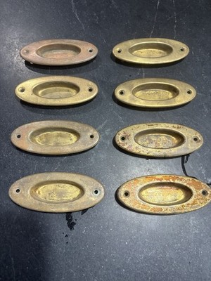 Six Brass Window Sash Pulls | eBay