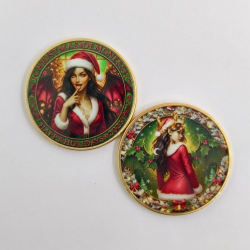10pcs Beautiful Lady Challenge Coin Metal Commemorative Coin For ...