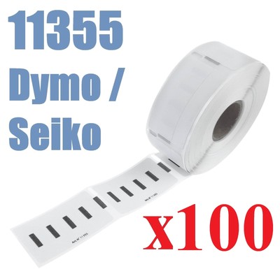 100 x Rolls Quality of Compatible Labels Dymo Seiko SD11355 11355 19 mm ...