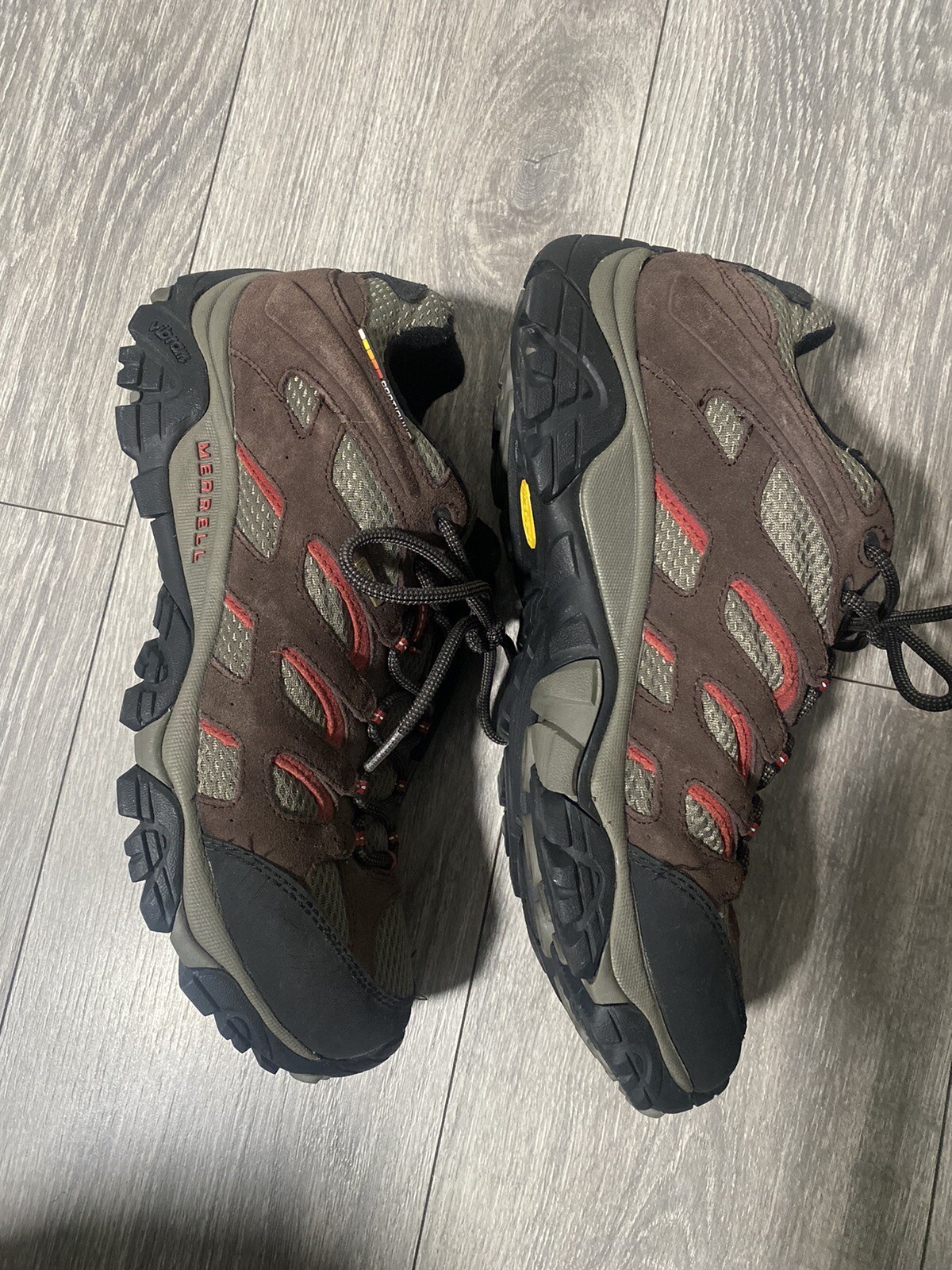 Merrell Continuum Moab Outdoor Vibram Hiking Shoes J8… - Gem