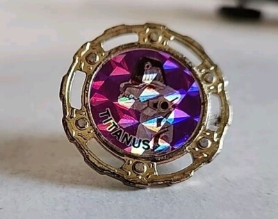 Power Rangers hologram Titanus SPINNING TOP fighters accessory vintage ...