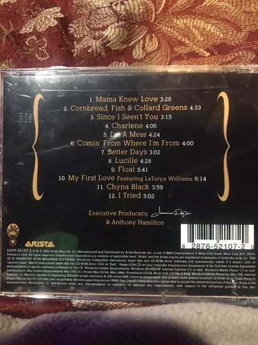 Comin' from Where I'm From by Anthony Hamilton (CD, Oct-2003, Bmg ...