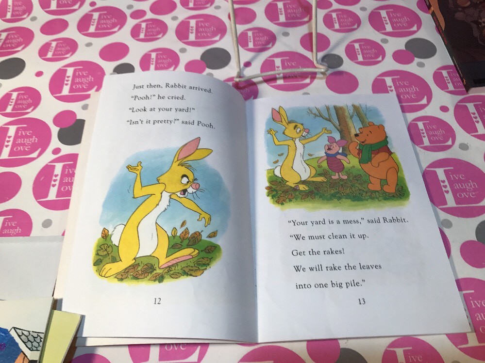 POOH'S LEAF PILE (A Winnie the Pooh First Reader) by Isabel Gaines ...