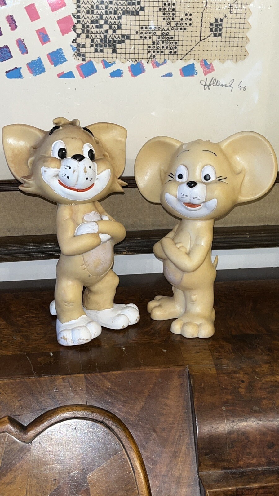 TOM E JERRY ITALOCREMONA NO LEDRAPLASTIC Pouet Squeezy Rubber Toys | eBay