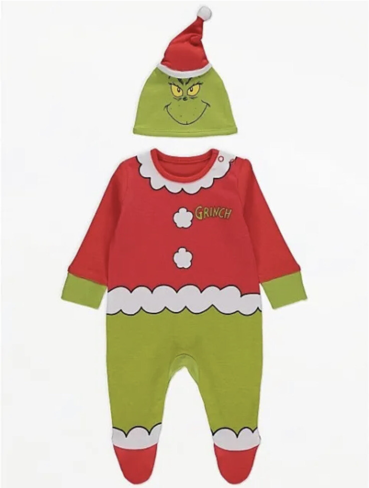 Baby Grinch SUNSIOM New Christmas Grinch Dolls New Baby Plush Toys For