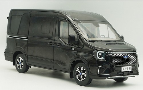 1/18 Scale Ford Transit T8 VAN Black Diecast Car Model Toy Collection ...