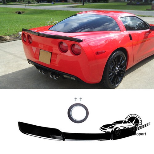 Rear Trunk Wing Spoiler For 2005-2013 Corvette C6 ZR1 Extended Style ...
