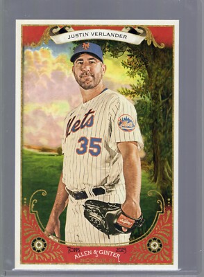 2023 Topps Allen and Ginter Box Toppers #BC7 Justin Verlander | eBay