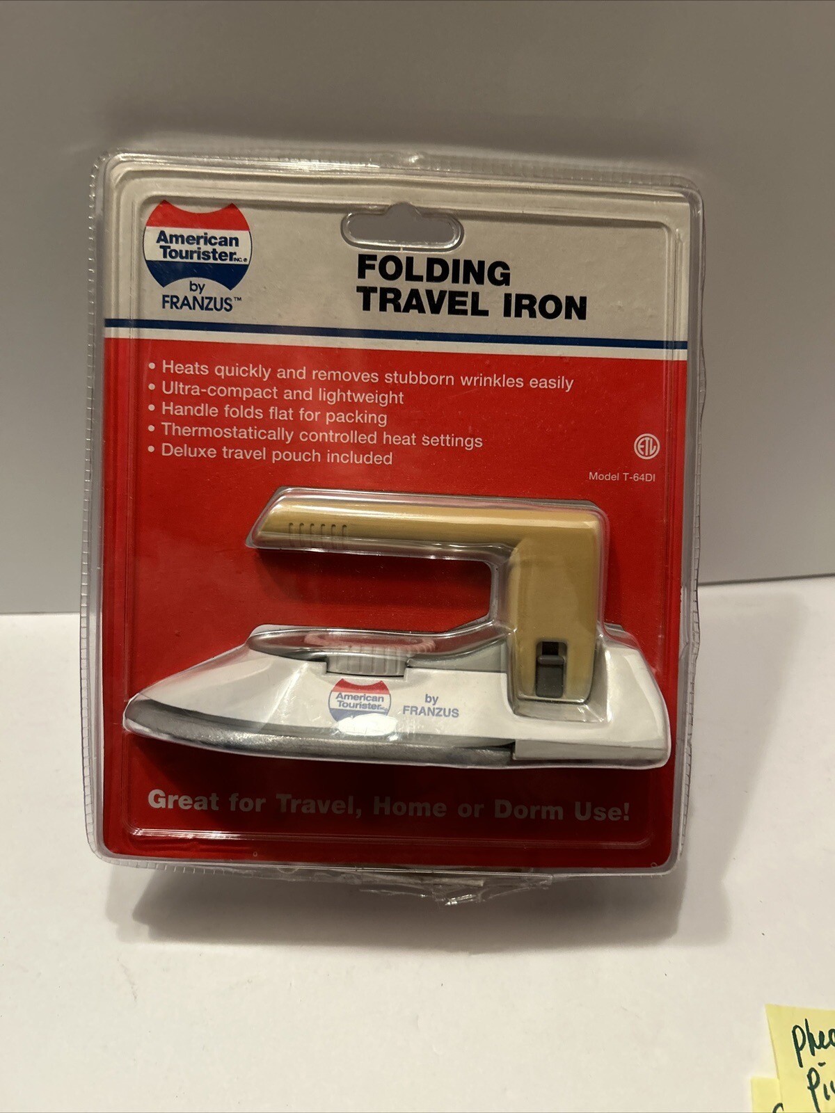 Folding Travel Iron, Vintage, New, Unopened $19.00 | eBay