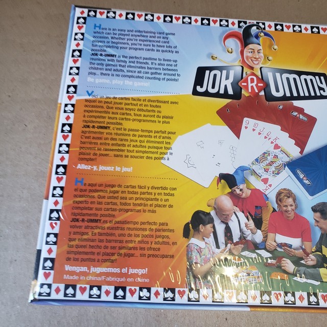 Jennick Games Jok-r-ummy Card Game - SG_B0072ZN594_US for sale online ...