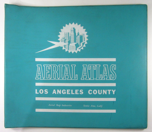 Los Angeles County Aerial Atlas Road Map Street Index HM Gousha Co AMI ...