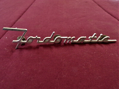 1955 FORD ORIGINAL "FORDOMATIC" TRUNK SCRIPT. | eBay