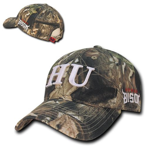 Howard University Bison HU Camo Cotton Relaxed Polo Style Baseball Cap ...