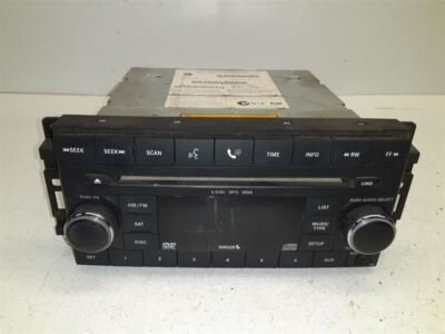 Audio Equipment Radio Convertible Face Plate ID Req Fits 07-08 SEBRING ...