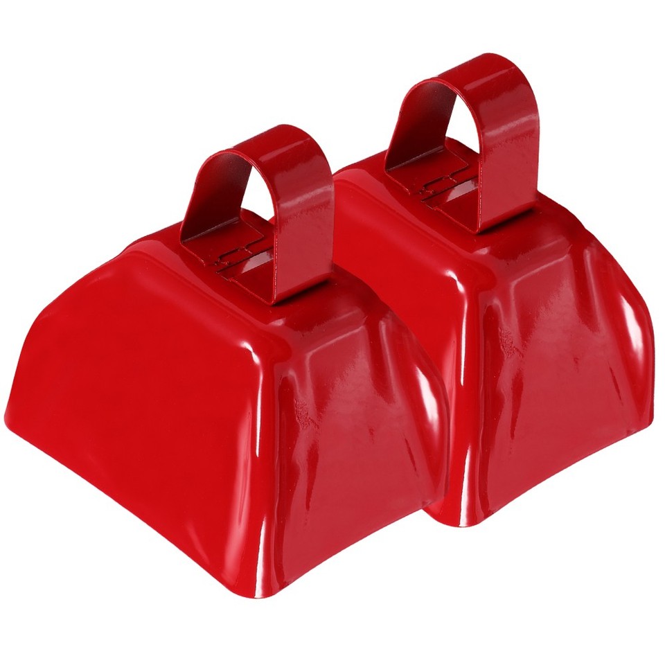 2 Pcs Cowbell Instrument Percussion Game Cowbells for Sporting Events ...