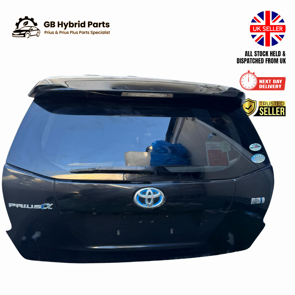 Toyota Prius Plus 2011–2020 Rear Tailgate Black | OEM Boot Lid 67005‑47 ...