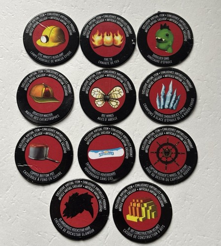 R0BL0X Toy Codes Lot Of 11 Codes Ready To Scratch and Redeem Shipped or ...