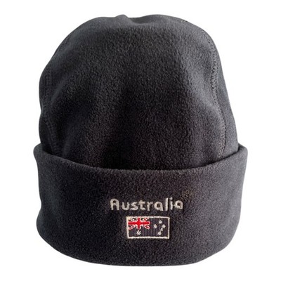 Vtg Purely Australian Clothing Co. Fleece Beanie – Australia Flag ...