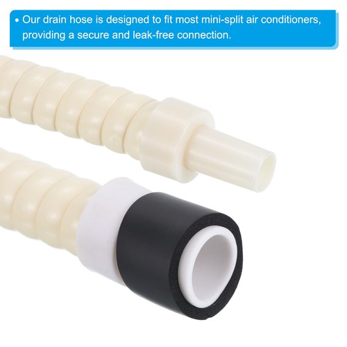 2.3ft Drain Hose Flexible Air Conditioner Water Pipe Tube for AC ...