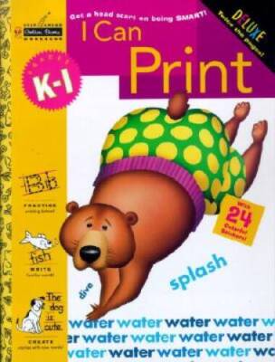 I Can Print (Grades K - 1) (Step Ahead) - Paperback By Golden Books ...