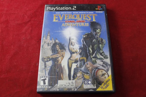 CIB Everquest Online Adventures Sony PlayStation 2 PS2 (DISC 100% ...