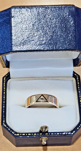 Antique 14th Degree Scottish Rite Masonic Ring 14K Yellow Gold, 5 Grams ...