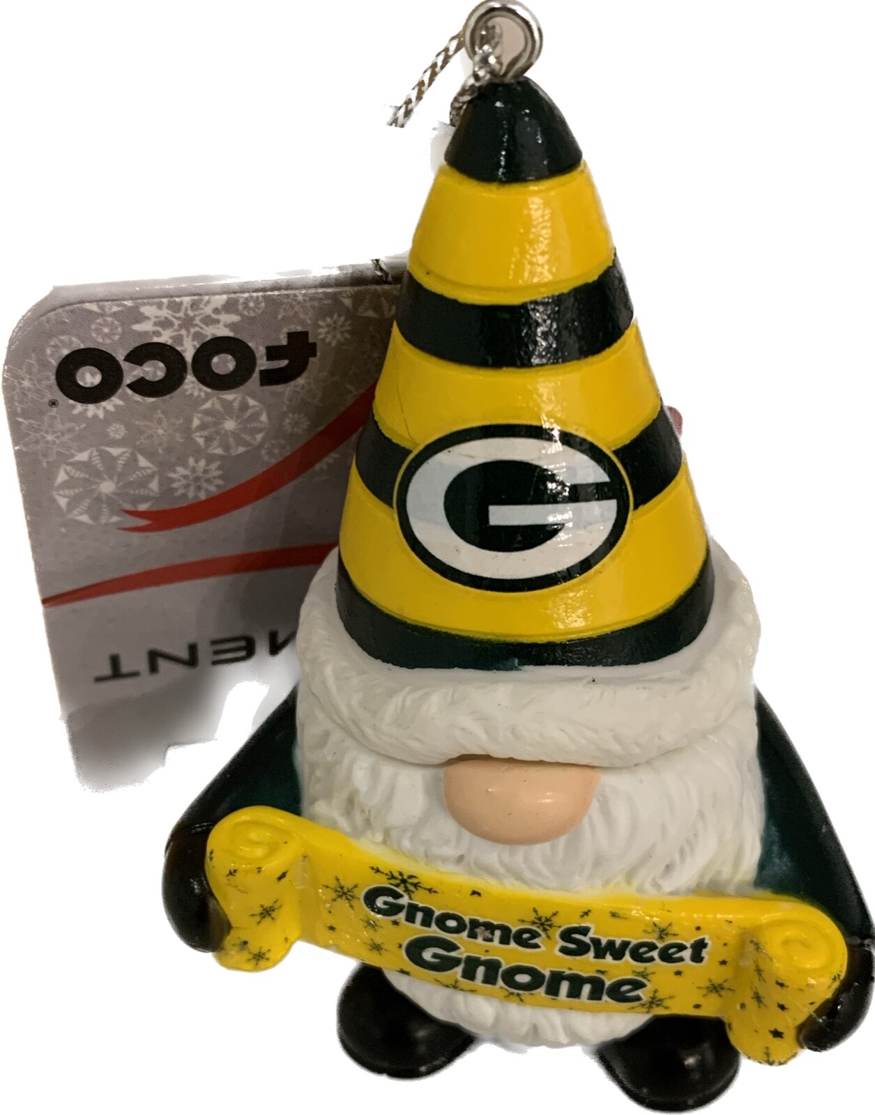 Green Bay Packers Gnome Sweet Gnome Ornament Football Forever ...