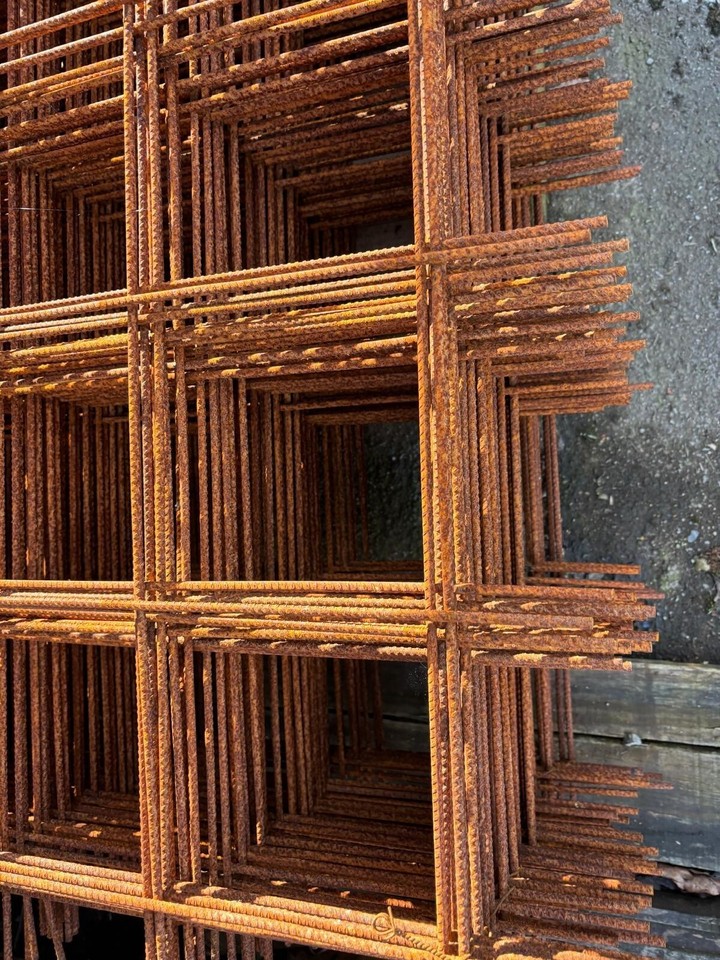 2 Sheet A142 Mesh Kit - Concrete Reinforcement Supplied With Wire Ties ...