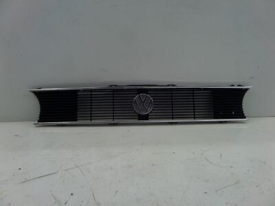 VW Rabbit Cabriolet Single Round Headlight Grille Grill Chrome MK1 83 ...