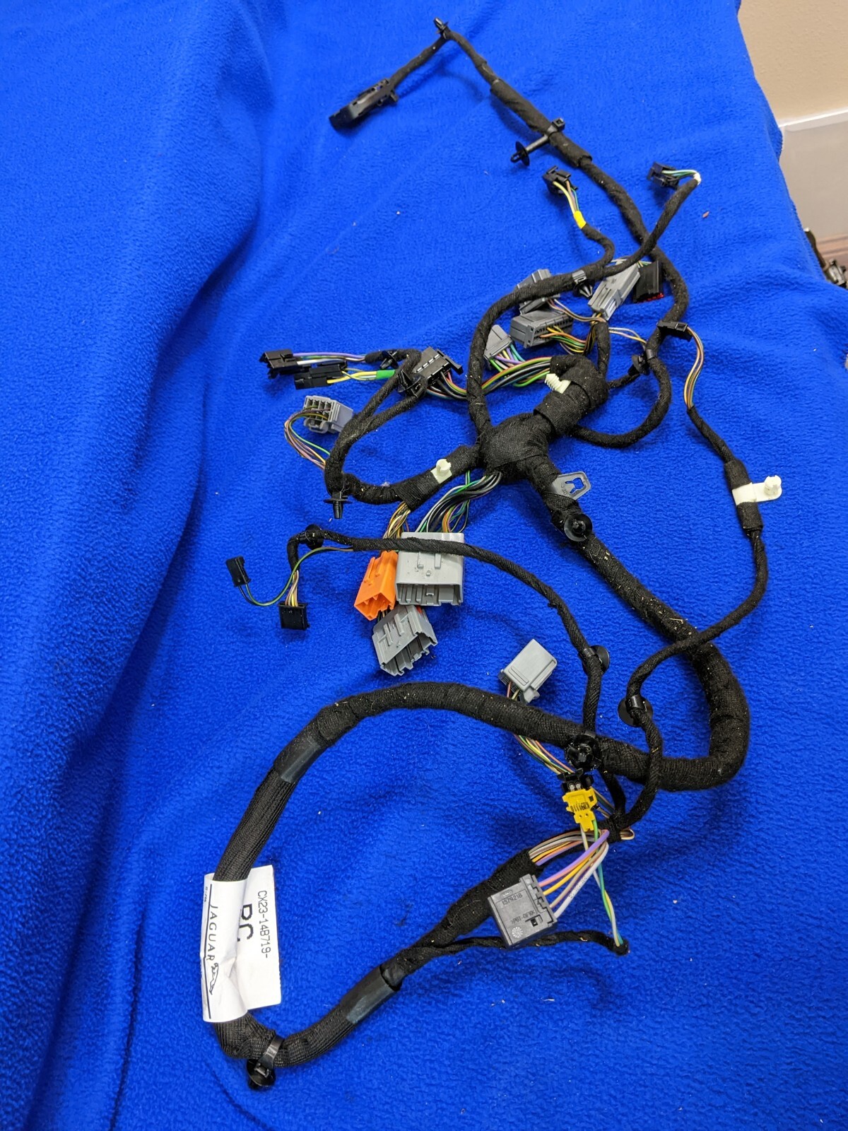 12-15 Jaguar XF XFR X250 Front Left Driver Side Seat Wire Harness OEM ...