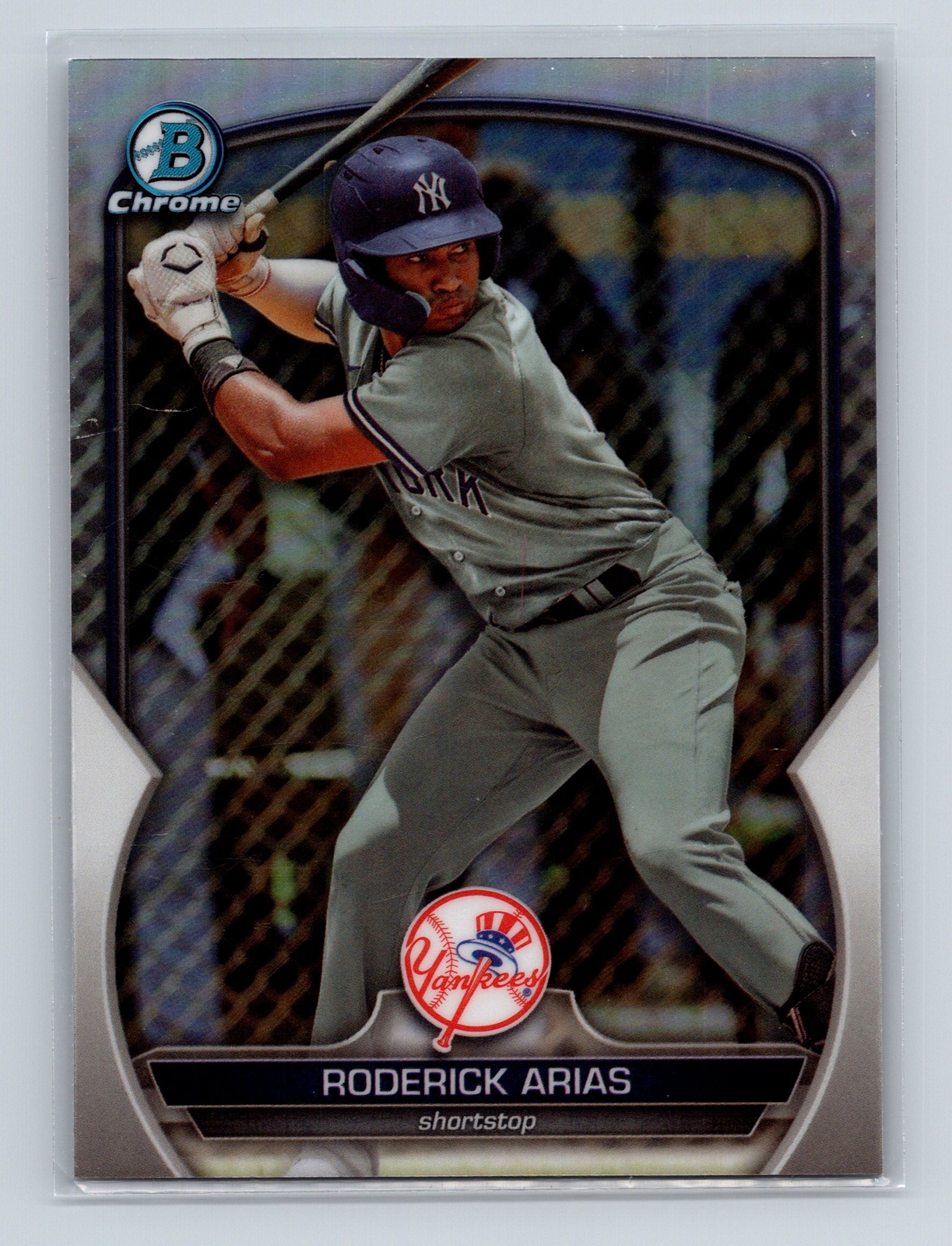2023 Bowman Draft Roderick Arias #BDC-49 Chrome Refractor New York ...