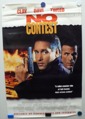 NO CONTEST 1995 Andrew Clay, Robert Davi, Shannon Tweed 39.5" x 27 ...