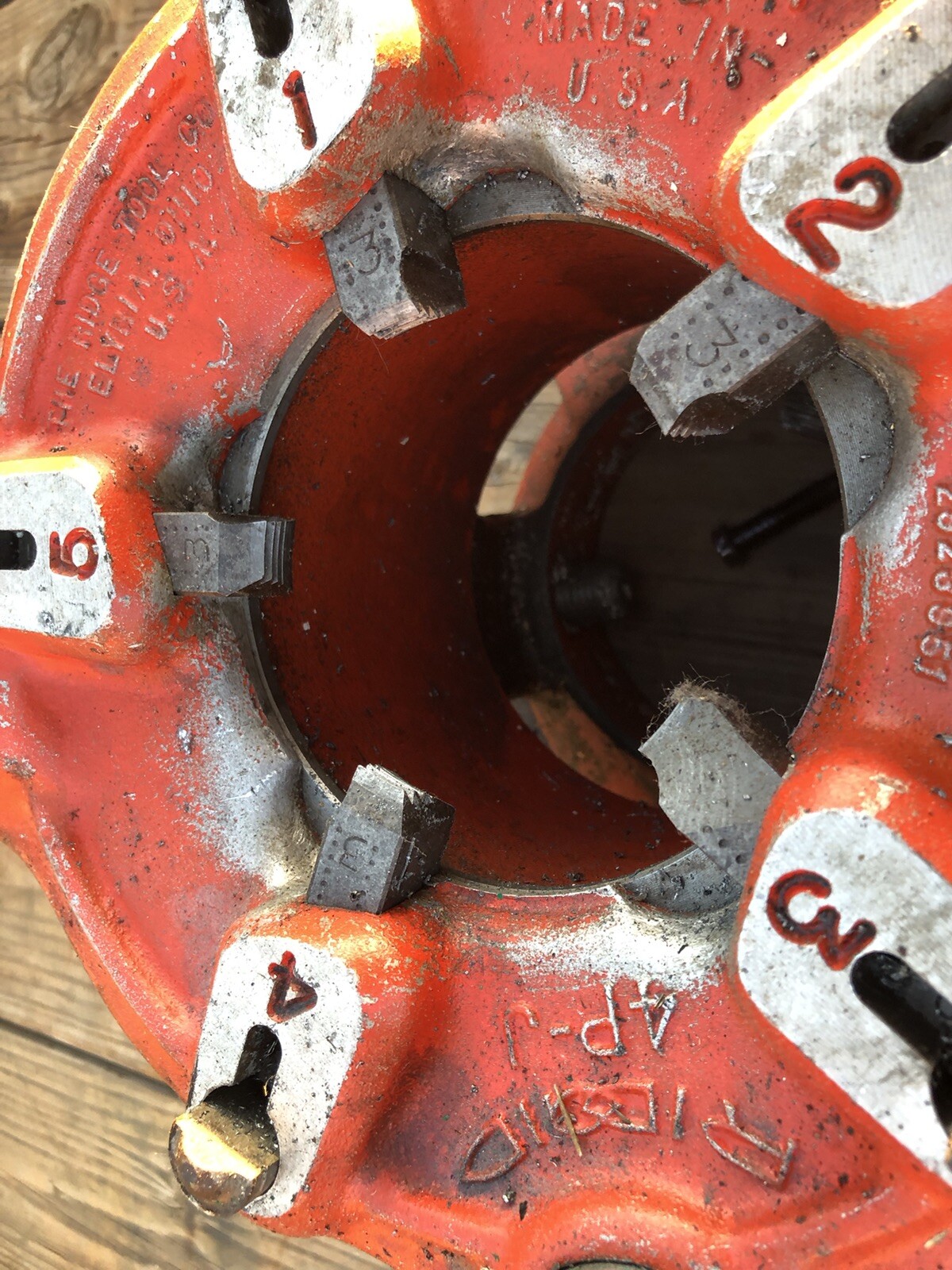 RIDGID 4P-J POWER THREADING/ GEARED PIPE THREADER 2-1/2" - 4" | eBay