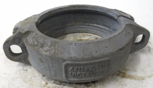 VICTAULIC 4" STYLE 75 GROOVE FLEXIBLE COUPLING 4/114.3-75 GROOVED, NO ...
