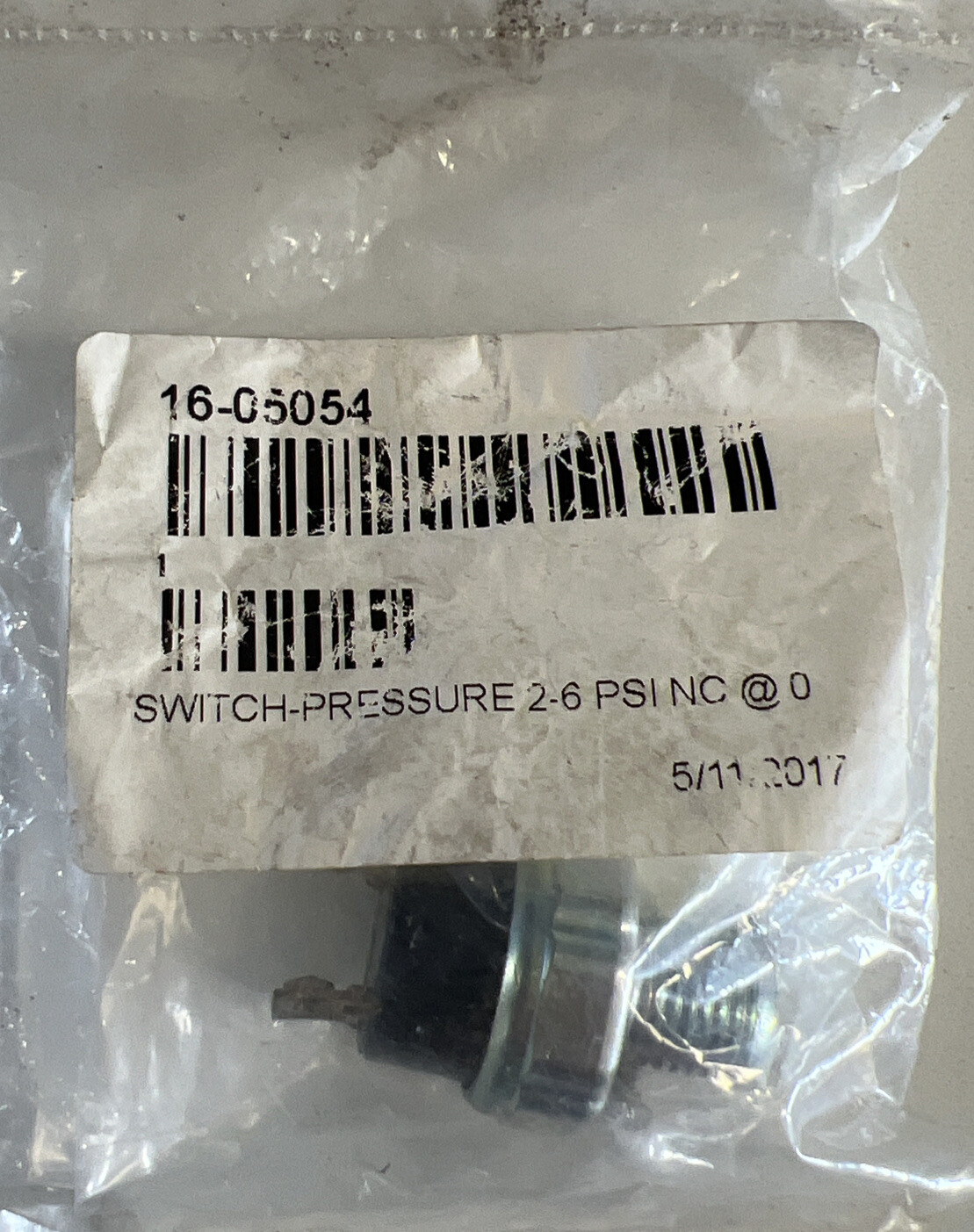 Peterbilt 16-05054 Pressure Switch 2-6 PSI New. Bx1005 for sale online ...