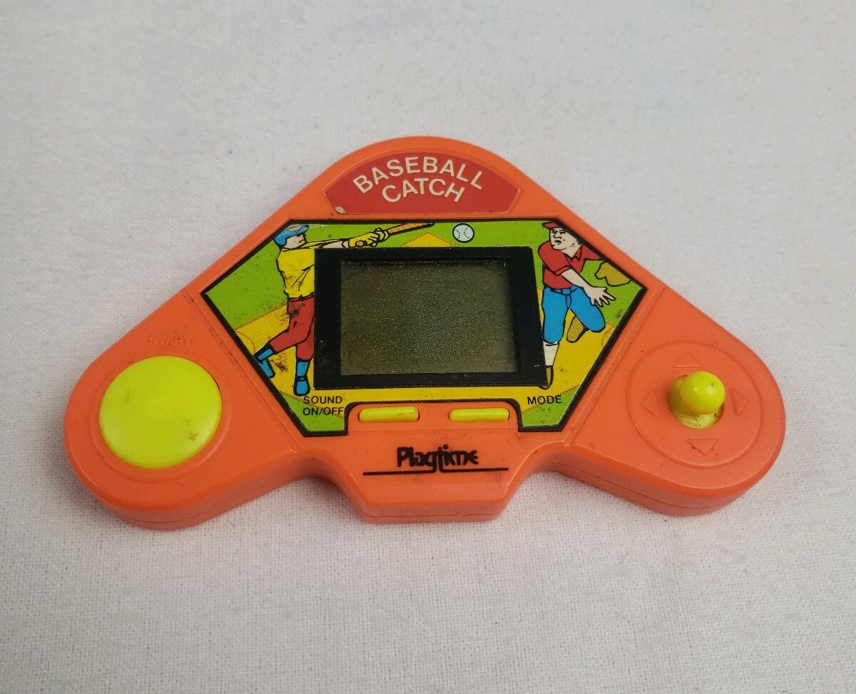 Baseball Catch Handheld Electronic Game Vintage Playtime Products 1990 ...