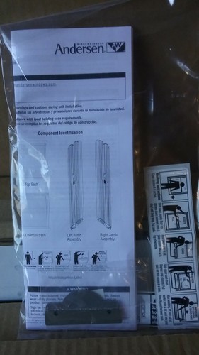 Andersen Window Conversion Kit 3852 Terratone color -New- Ship in ...