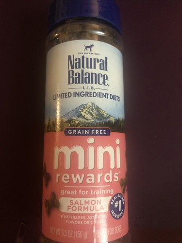 Natural Balance Limited Ingredient Mini-Rewards Salmon Grain-Free Dog ...