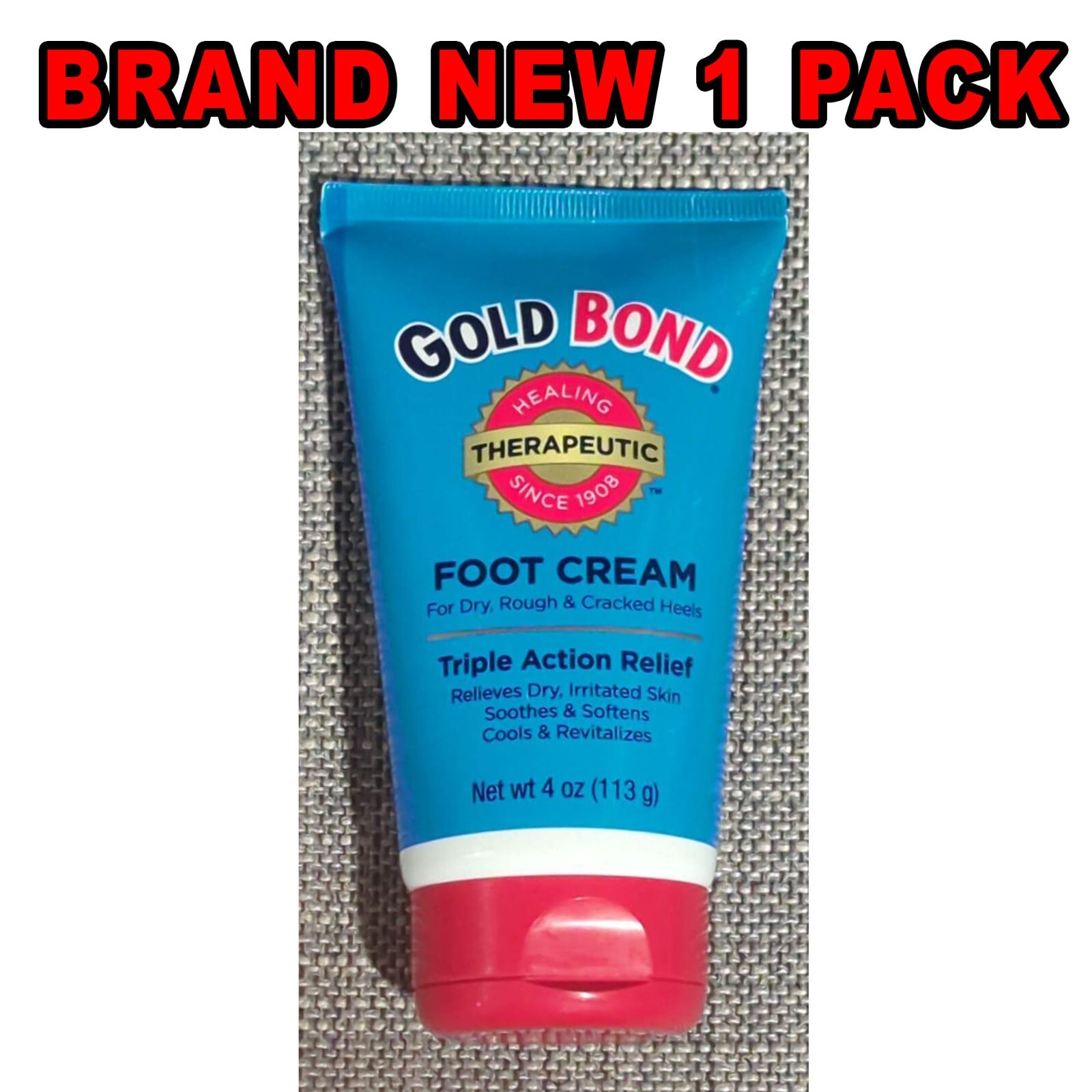 Gold Bond Triple Action Relief Therapeutic Foot Cream, 4 oz 41167017609 ...