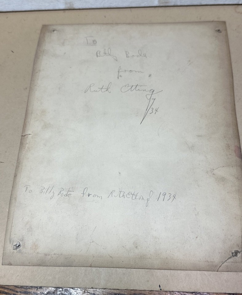 Vintage Ruth Etting Picture Silent Film Actress Singer As Bought At ...