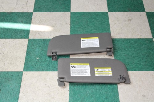 15-17 F150 Medium Grey Overhead Roof Pair LH RH Sunvisor Sun Visor ...