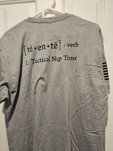 Grunt Style Mens T grey TNT tactical nap time Cotton poly XL NEW!! | eBay