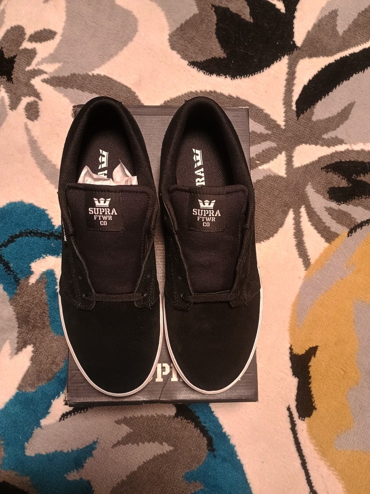 Supra amigo skateboard shoes mens 12 muska skytop vaider nos ORIGINAL ...