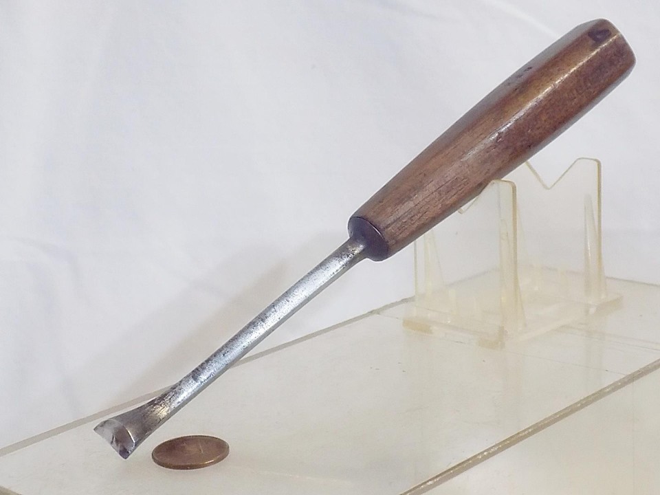 J. Frost Norwich Wood Carving Gouge Chisel #5 Sweep 7/16" Cut 8.5" Long ...