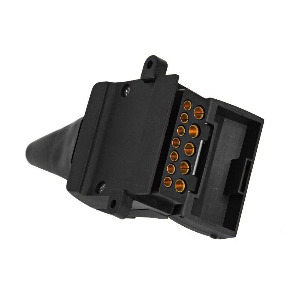 12 Pin Flat Trailer Plug Connector Socket Male & Female Caravan Camper ...