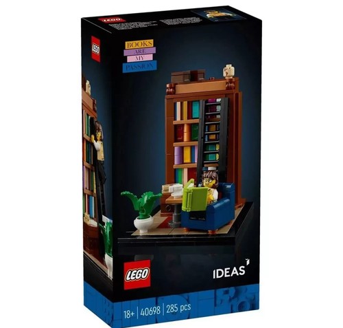 LEGO 40698 Ideas Books Are My Passion GWP Exclusive Limited Set Sealed ...