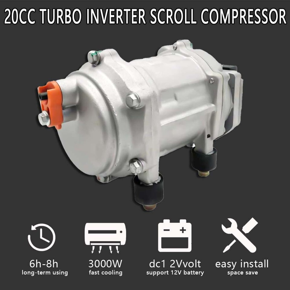 12V Car AC Unit Under Dash Universal Truck Air Conditioner Electric ...